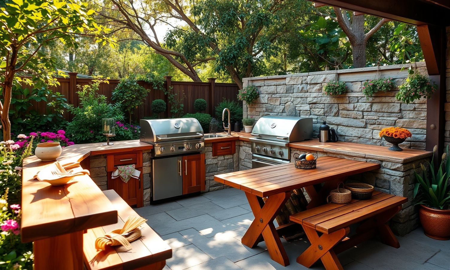 15 Backyard Kitchen Ideas - Cozy Day Ideas